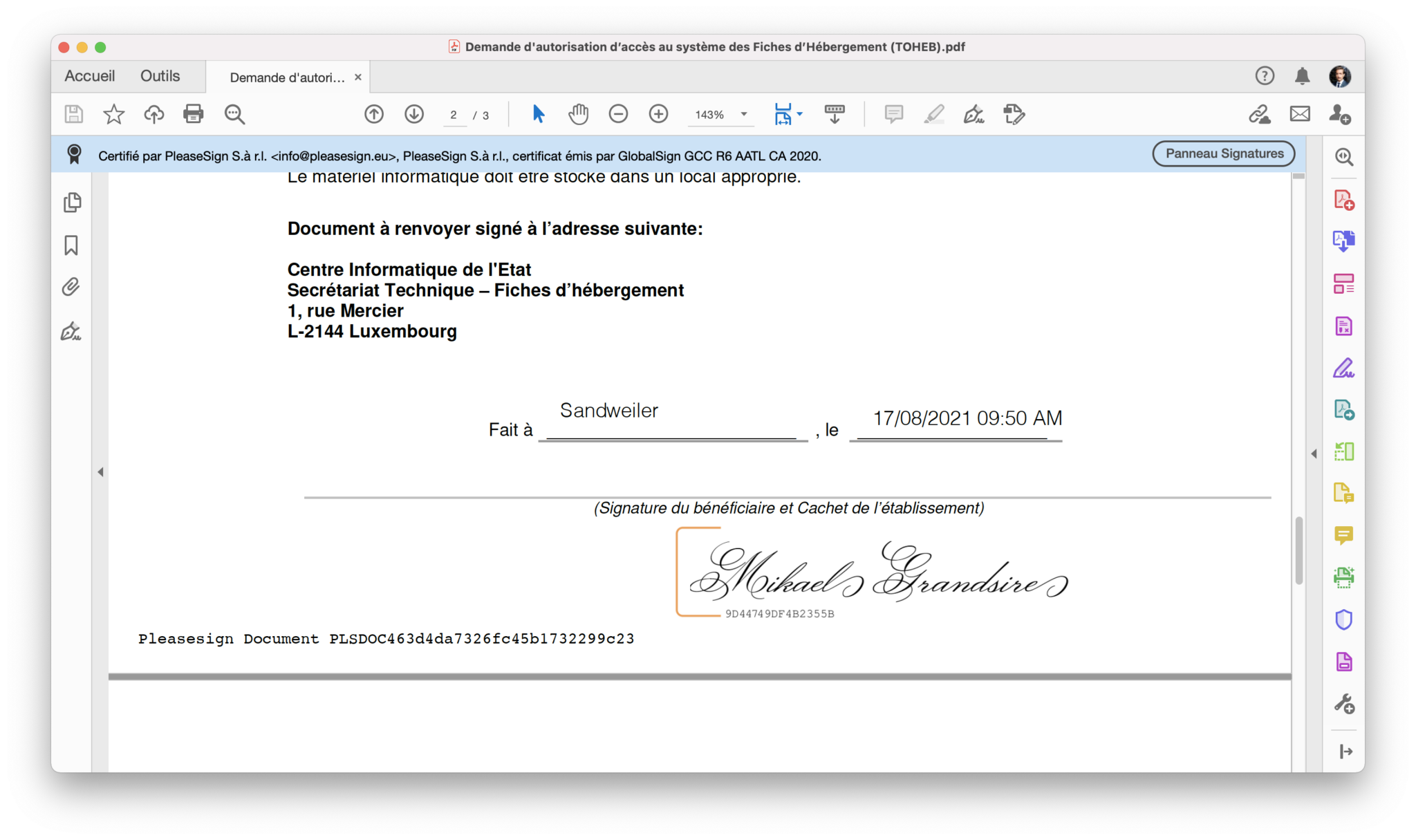 PleaseSign – Collect digital signatures from anywhere, on any device